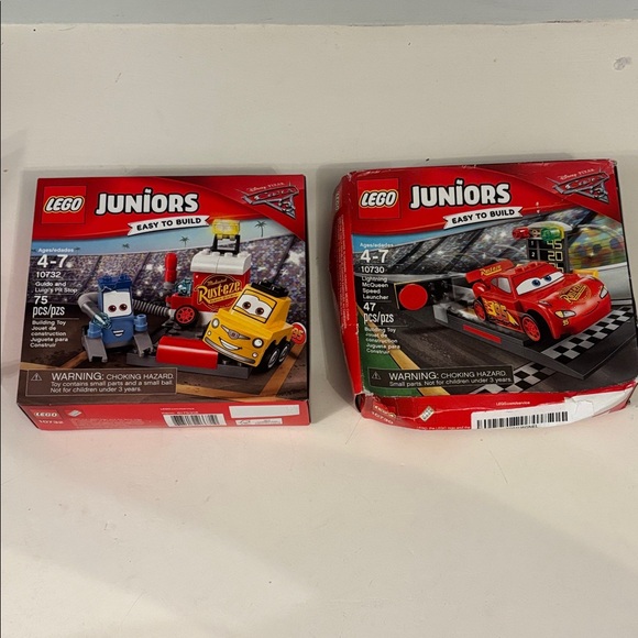 Lego | Toys | Nib Lot Of 2 Lego Juniors Disney Pixar Cars Sets 732 And ...
